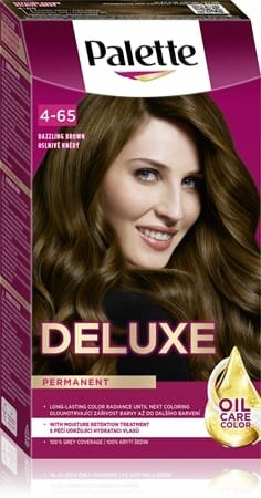 Краска для волос Schwarzkopf Palette Deluxe, коричневый, оттенок 4-65 Dazzling Brown