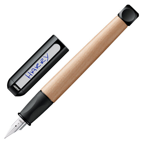 Ручка перьевая Lamy ABC 009, арт. 4041754, LH (для левшей), черная, каучуковый грип