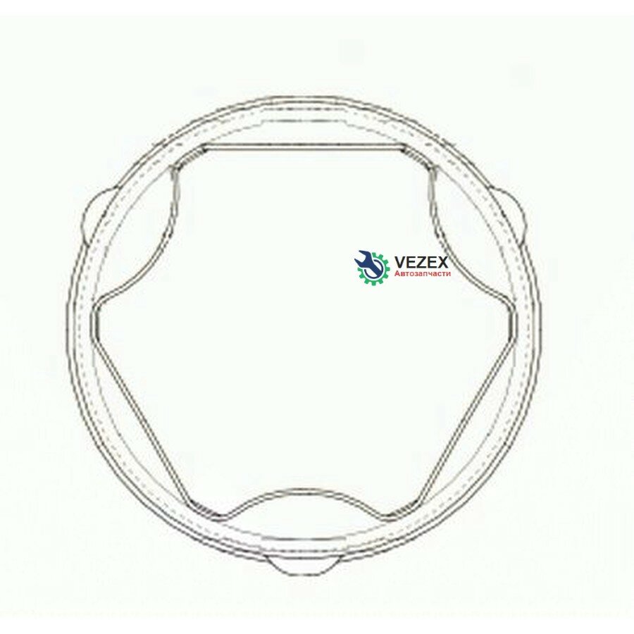 GKN-SPIDAN 306094 Комплект пыльника шруса внутренний