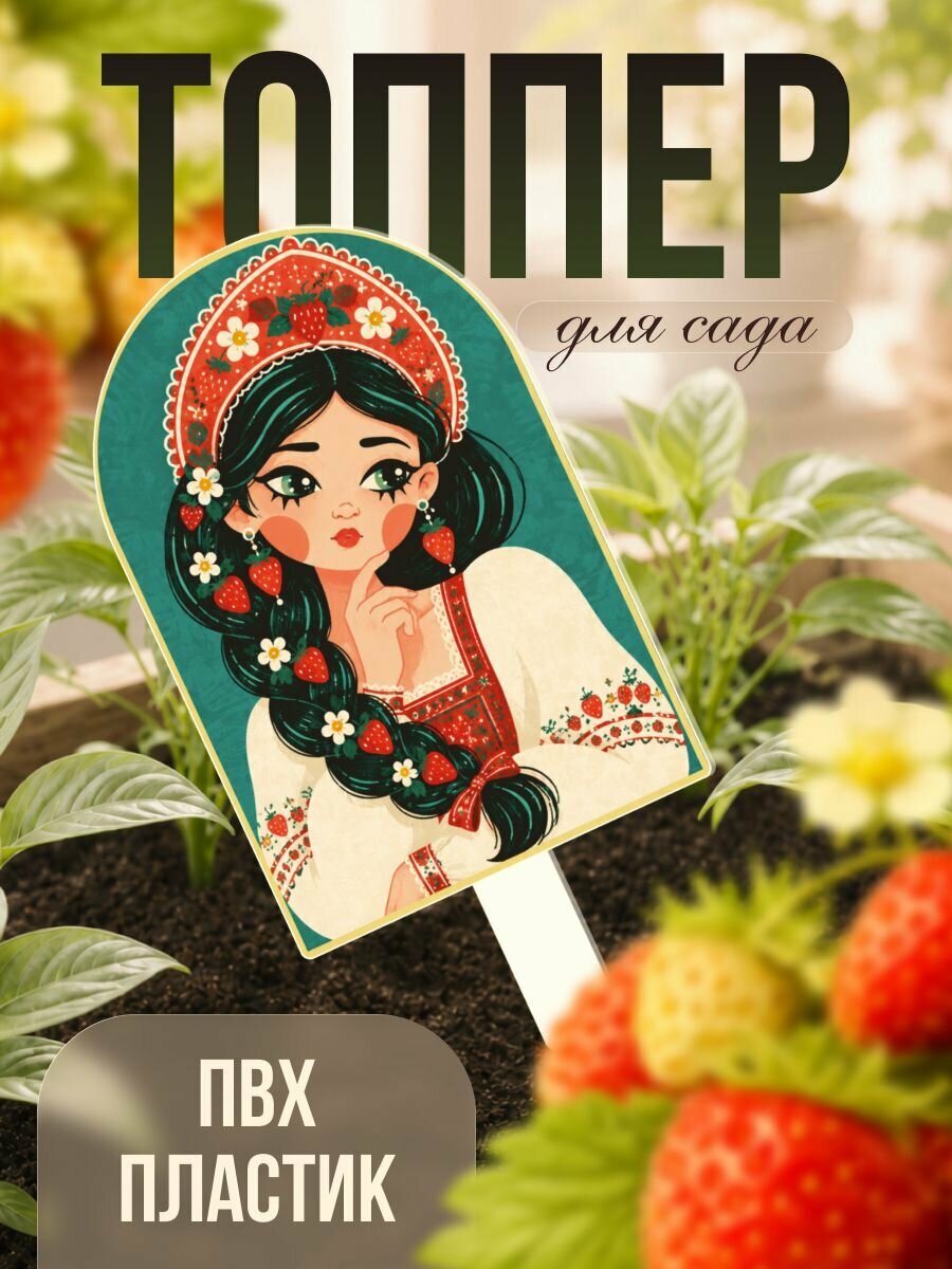Фигурки для сада Царевна Клубника милая царевна