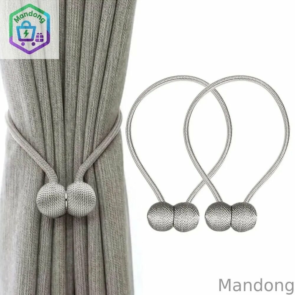Mandong-Подхваты для штор - зажимы для штор на магнитах, 2 шт.