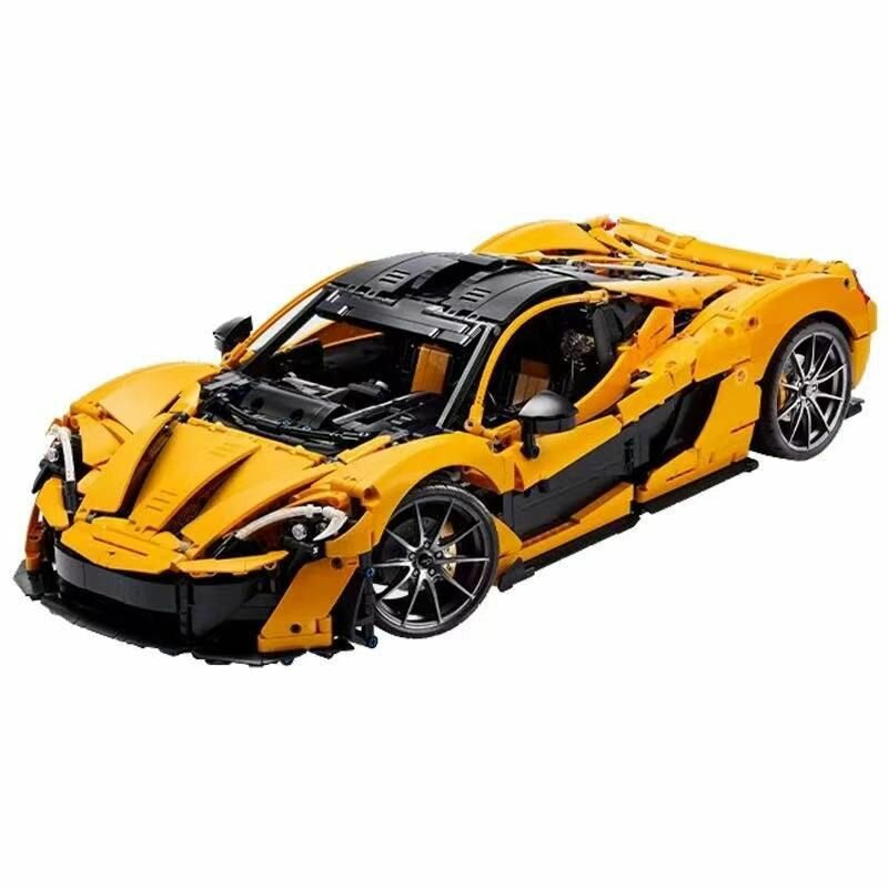 Конструктор Техник "McLaren P1" 3893 детали (спортивная машина Макларен P1, модель racing спорткар, лего совместимый, совместим с lego technic, подарок для мальчиков)