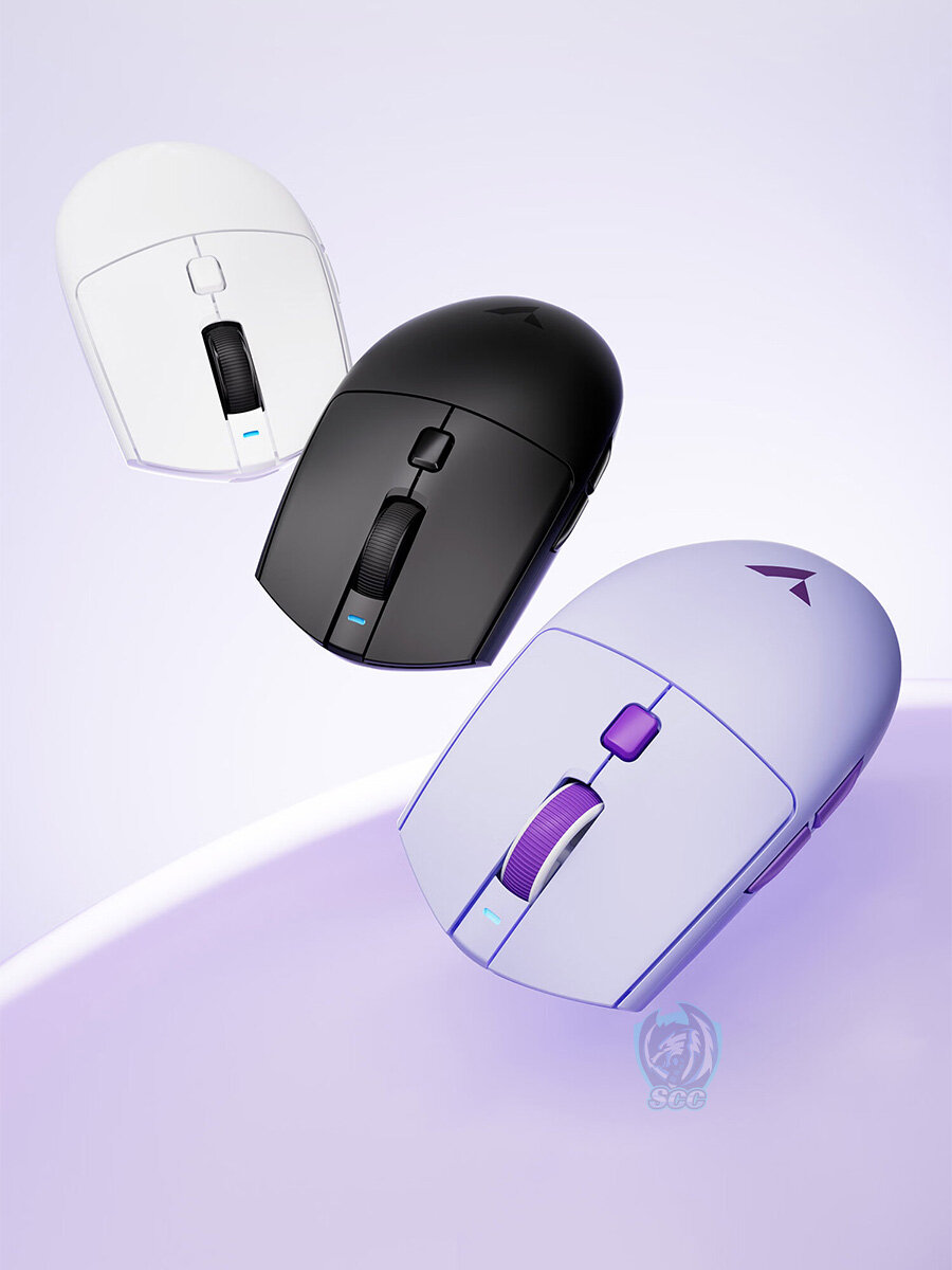 VXE Dragonfly V3 PRO беспроводная игровая мышь, 49 г, PAW3395SE, 1KHz, Bluetooth/2.4G/USB — фото 1