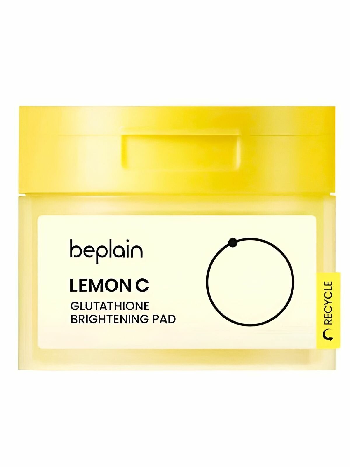 Осветляющие пэды с лимоном Be Plain Lemon C Glutathione Brightening Pad, 70 шт