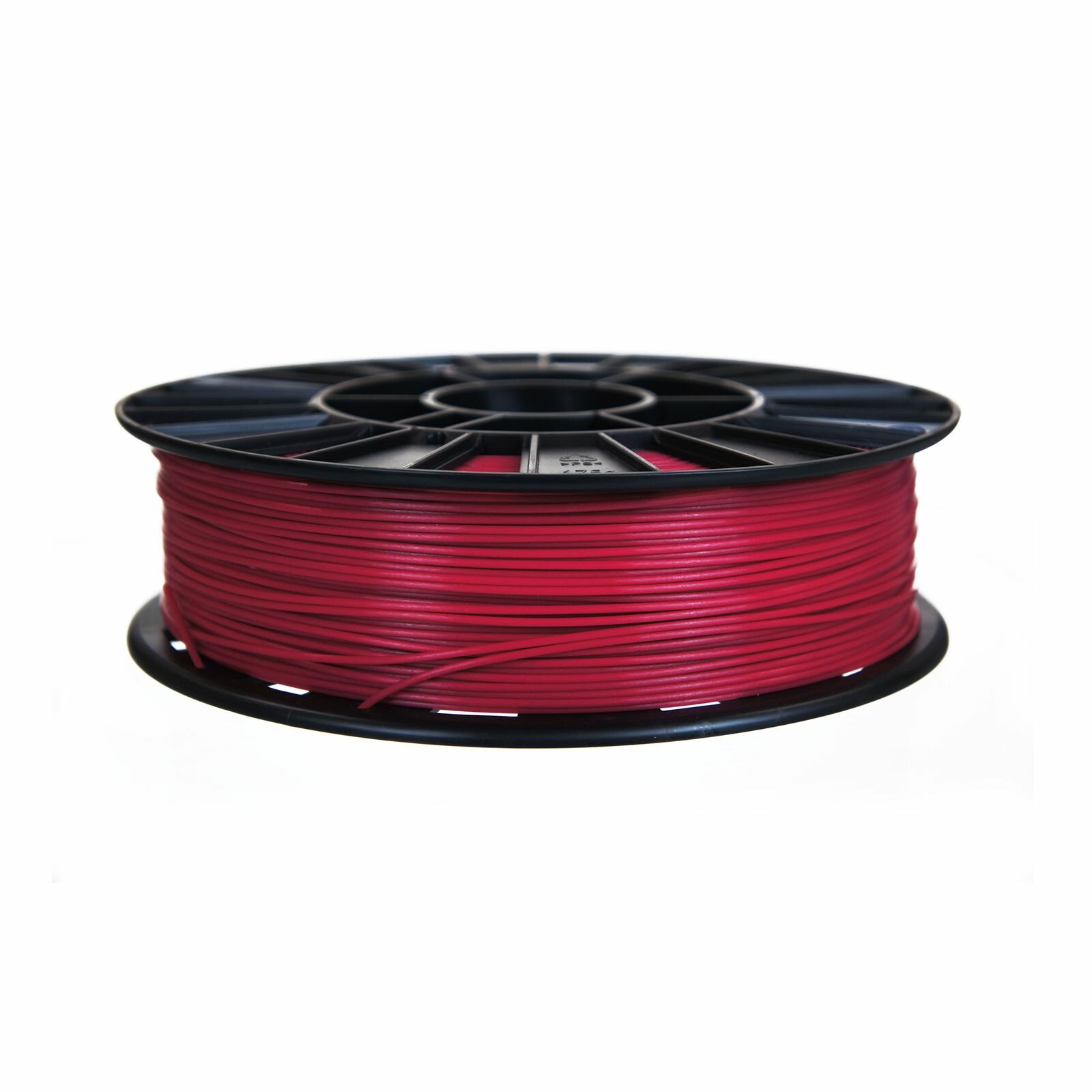 Пластик PETG для 3D печати вишневый, 1.75 мм, 1 кг.