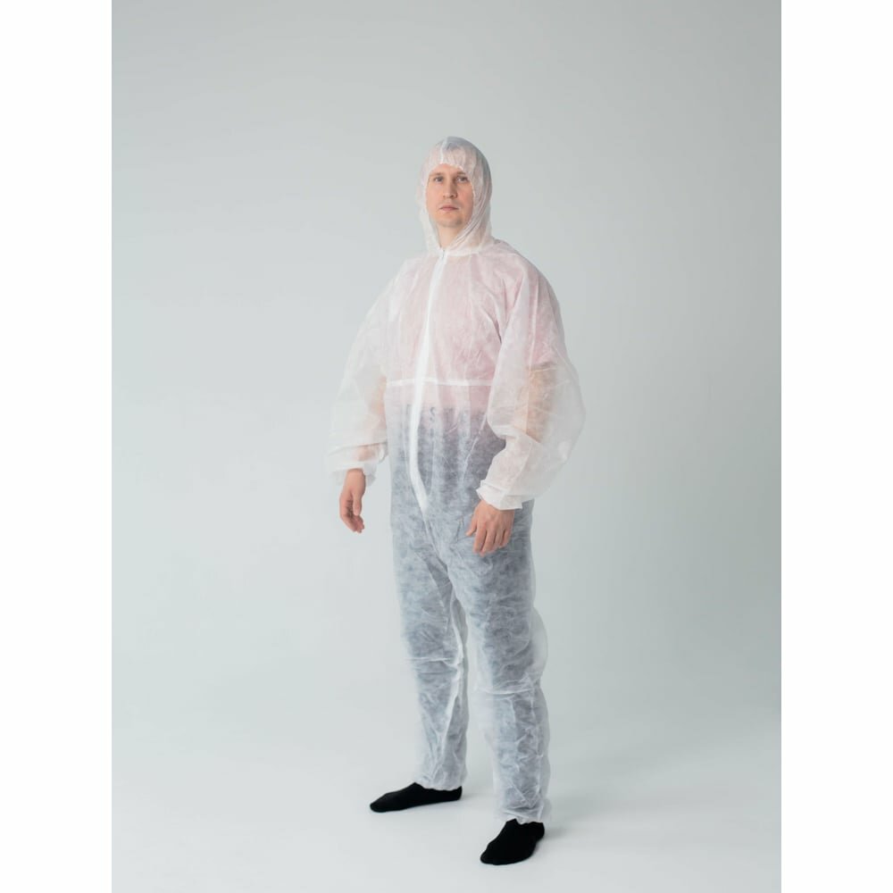 Защитный комбинезон Смелый Каспер плотность 30 г/м2, р. 4XL/180-188 18968