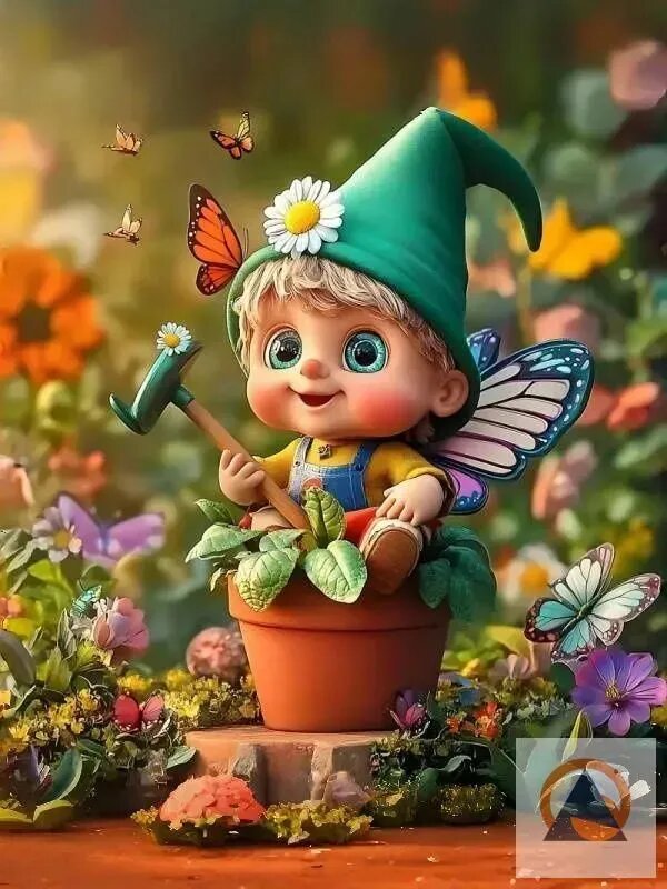 Фигурка садовая
