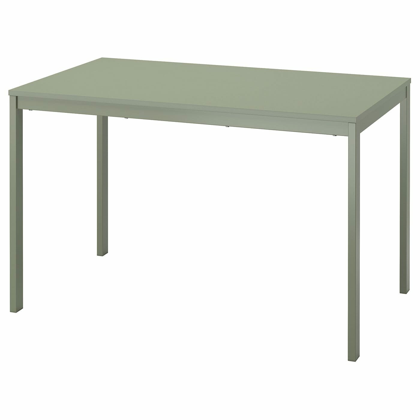 Стол обеденный IKEA VIHALS, зеленый, 120/180x74 см 305.927.55