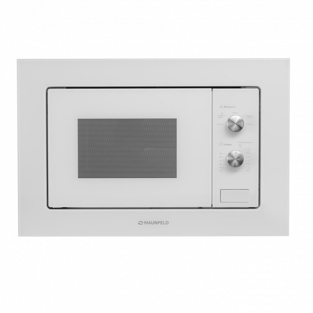 Микроволновая печь Maunfeld MBMO.20.1PGW 20л. 800Вт белый (встраиваемая)
