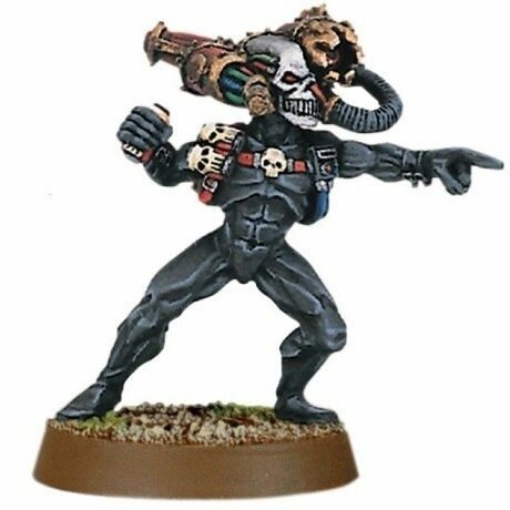 Assasin 5. С подставкой. Warhammer 40.000