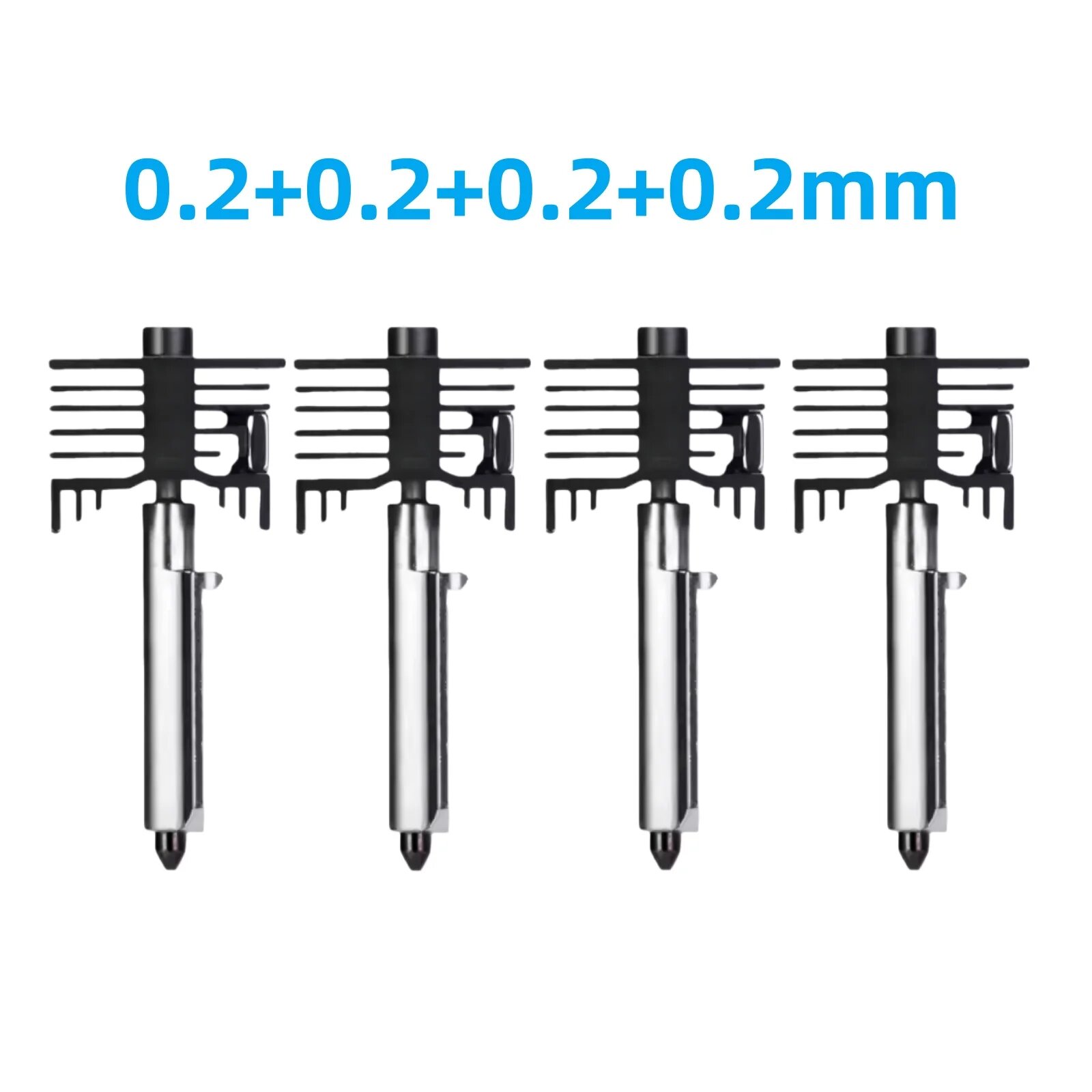Набор сопел для Bambu Lab P2S 0.2+0.2+0.2+0.2mm, 4шт