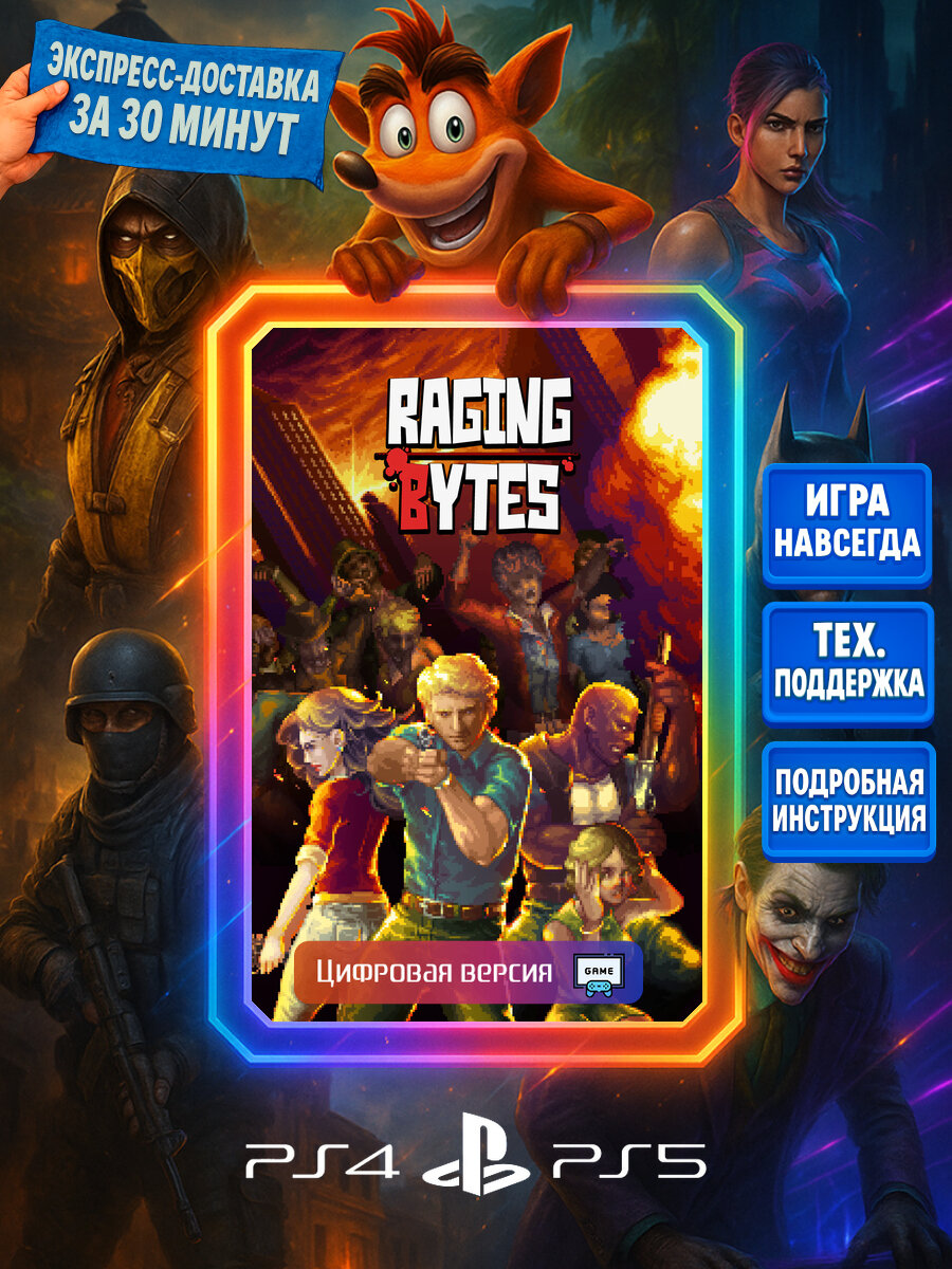 Raging Bytes PS4/PS5 | Моментальная доставка | Английский язык | Ролевые игры