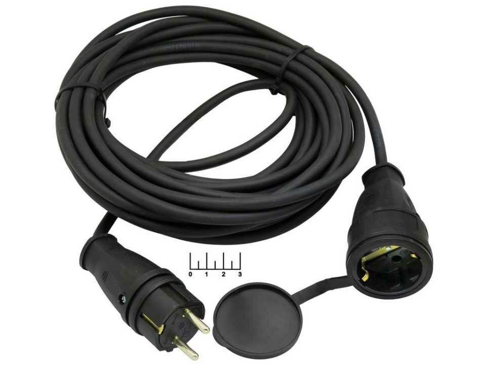 Удлинитель электрический 1/10м (КГ 3*2.5) (max-16A) IP44 Эра
