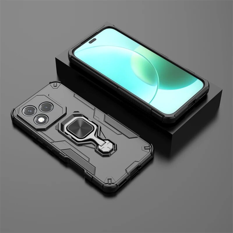 Чехол для телефона с металлической подставкой King Kong для Honor 400 Lite, магнитный железный лист для Honor 400 Lite 5G Global чехол Funda Cover