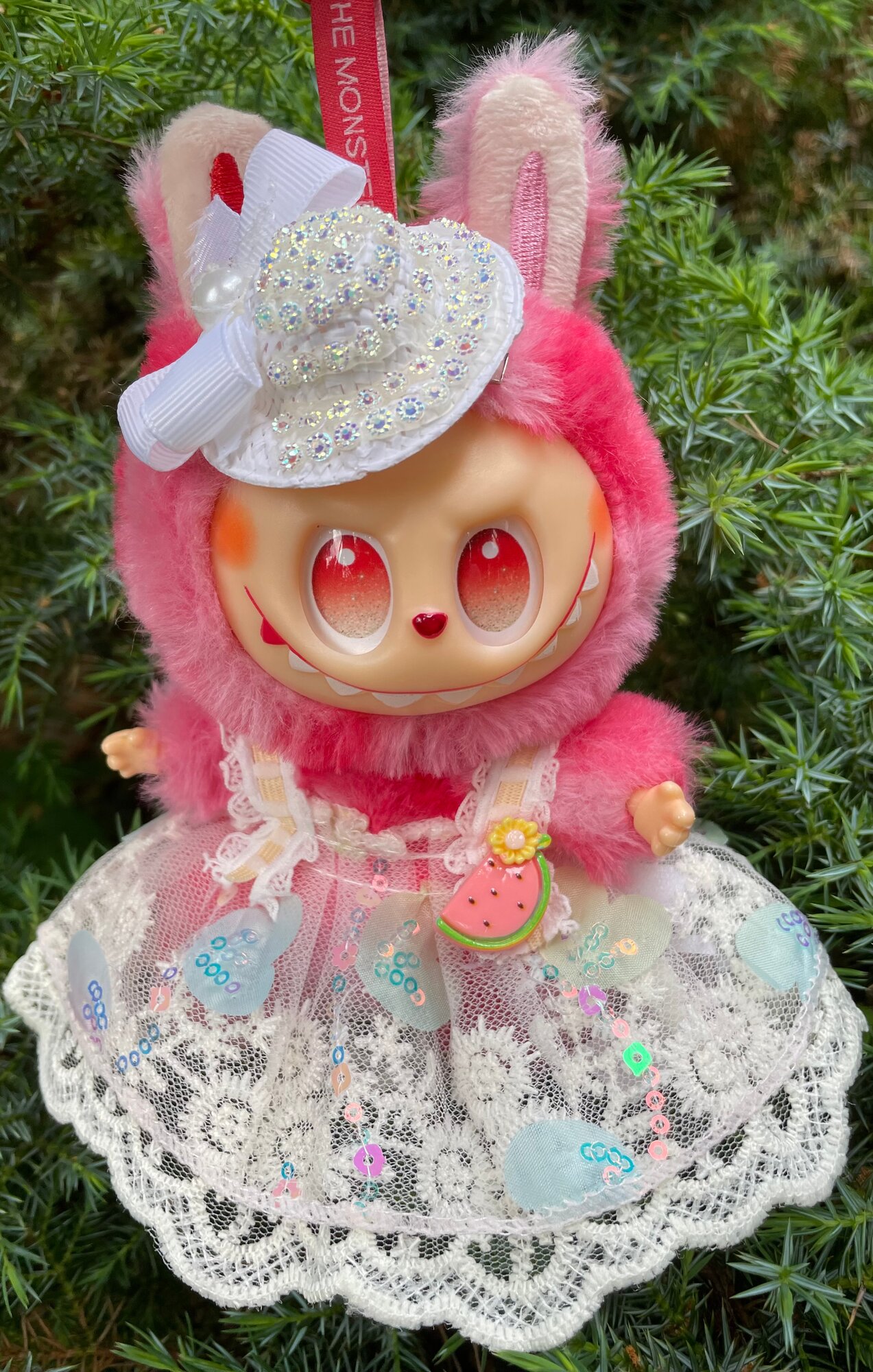 Лабубу Hand made мягкая игрушка серия Labubu Energy Ball 17 см