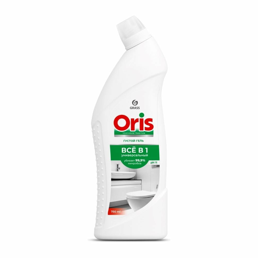 Средство для чистки санузлов Grass ORIS Всё в 1 (флакон 750мл) 126095