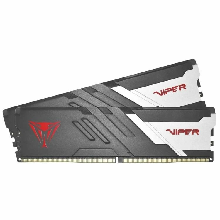 Оперативная память Patriot Viper Venom, DDR5, 32GB (2x16GB), 6400MHz, CL32, DIMM, с радиатором, черный