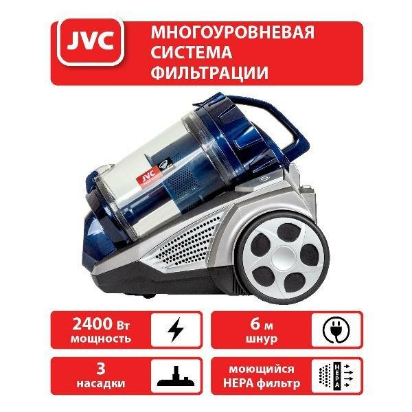 Пылесос напольный JVC JH-VC423