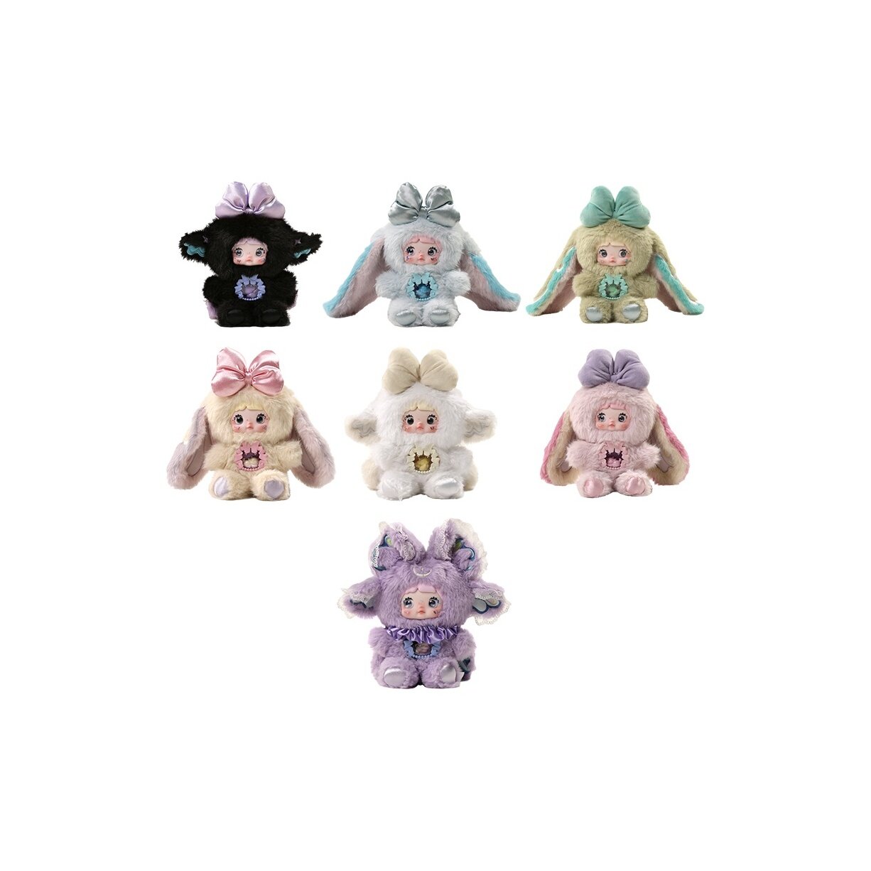 TOP TOY Nommi Клейкий рис Parallel World Collection Плюшевый Слепые коробки 1 слепая коробка Целая коробка 6 шт