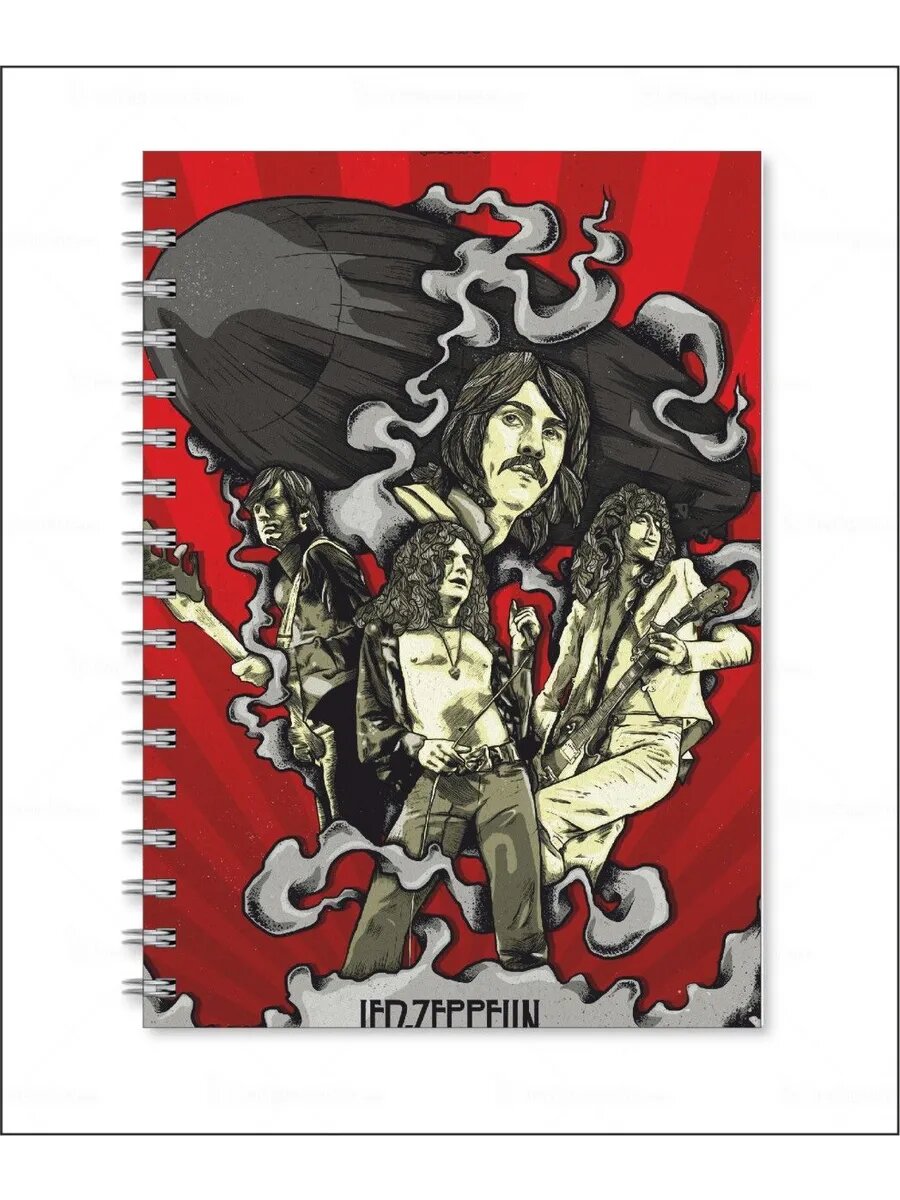 Тетрадь Led Zeppelin - Лед Зеппелин