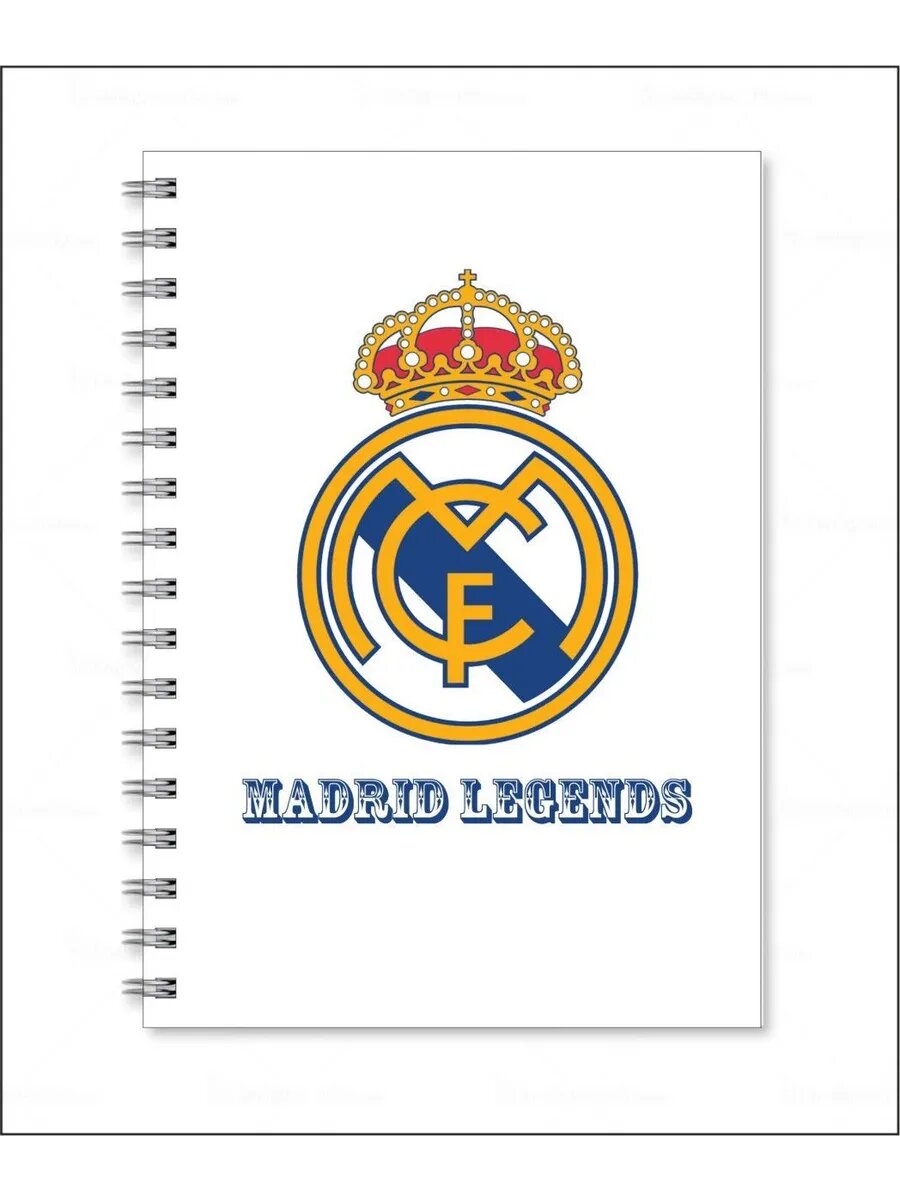 Тетрадь ФК Реал Мадрид - Real Madrid