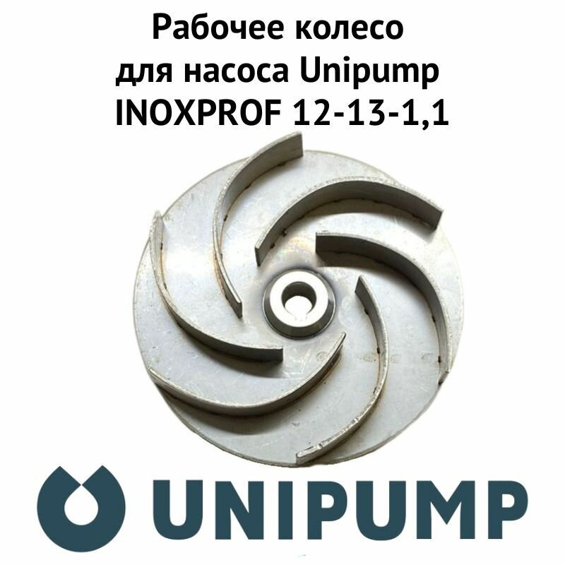 Рабочее колесо для насоса Unipump INOXPROF 12-13-1,1 (kolrabUnipINPR12)
