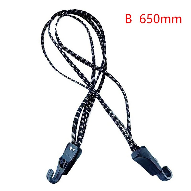 Эластичная веревка для багажа Gmarty 450/650/750 мм черная 65CM