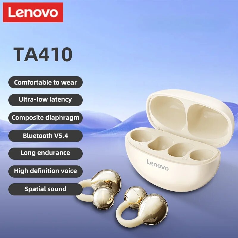 Lenovo TA410 Беспроводные наушники White