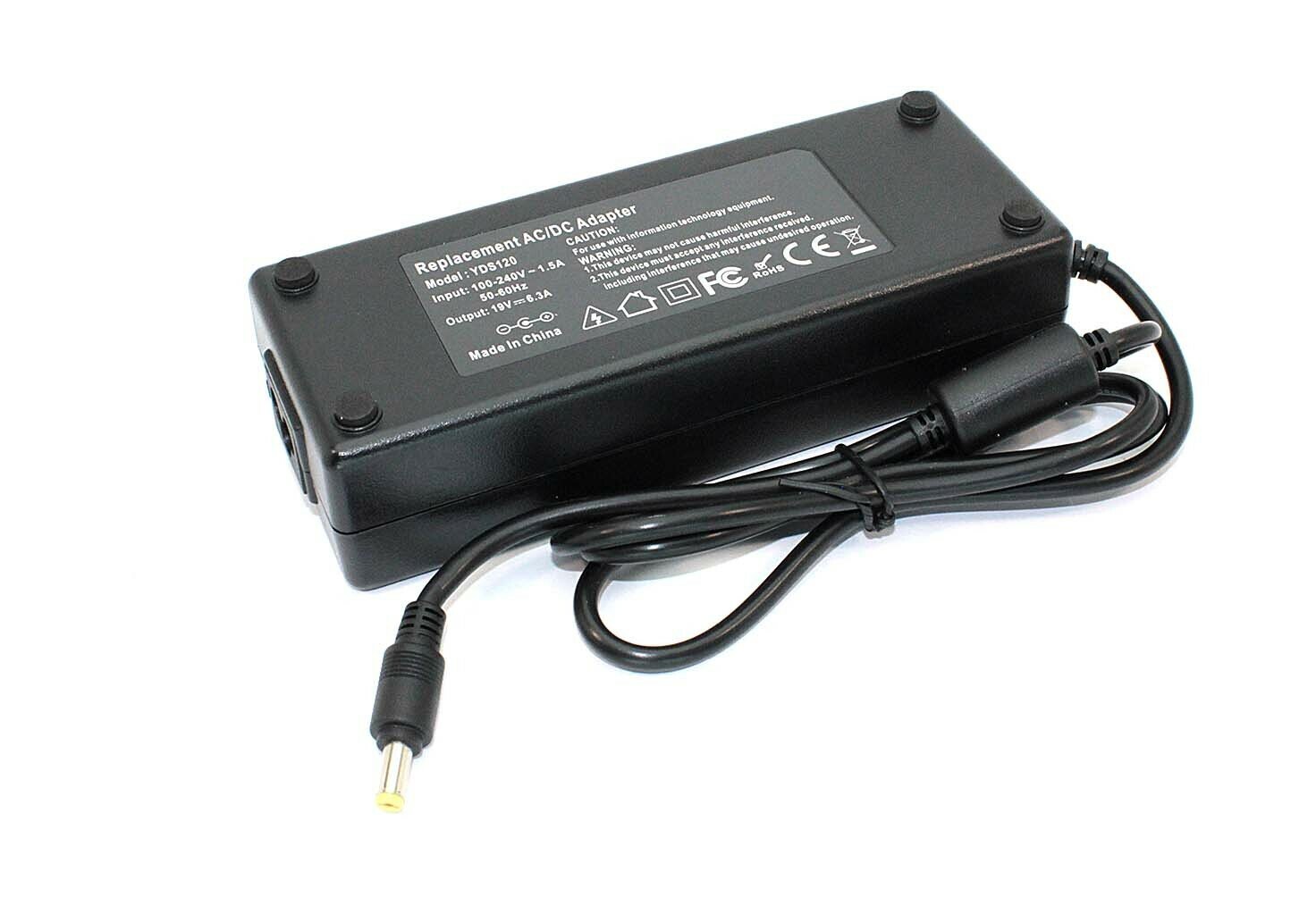 Блок питания (сетевой адаптер) для ноутбуков Toshiba 19V 6.3A 5.5x1.7mm OEM