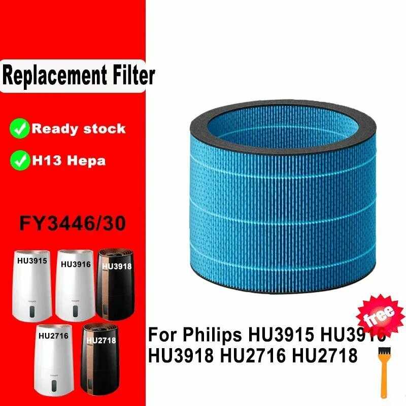 Очиститель воздуха Применяется к Фильтр для увлажнителя воздуха Philips FY3446/30