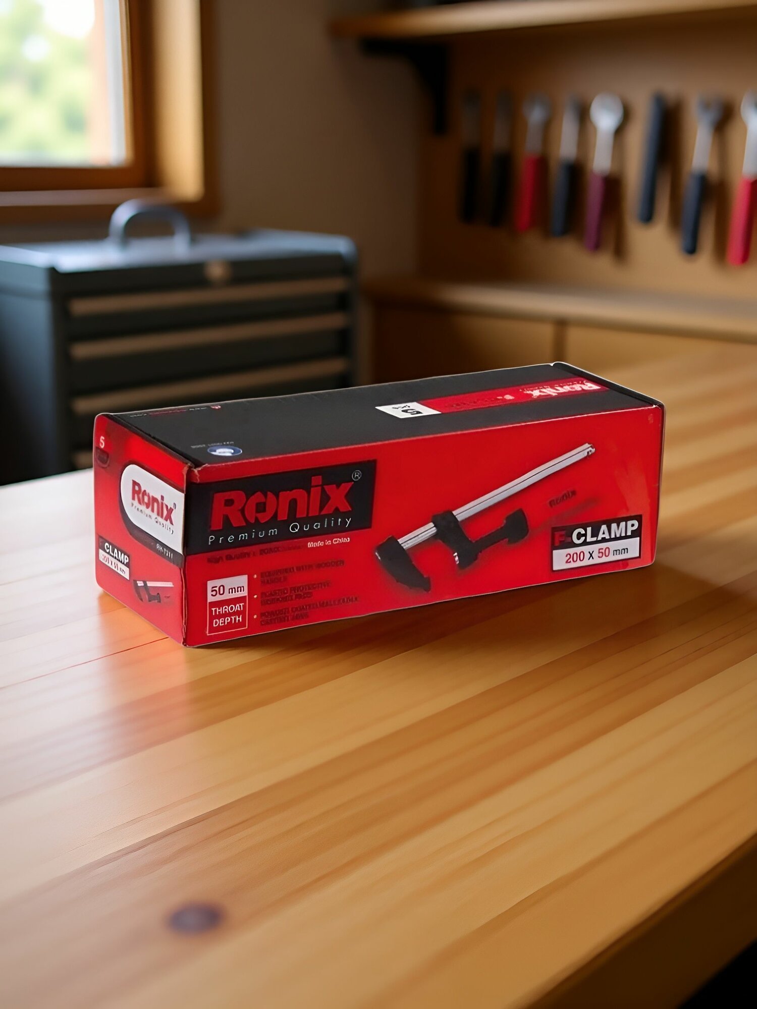 Струбцины 200x50 мм Ronix RH-7211