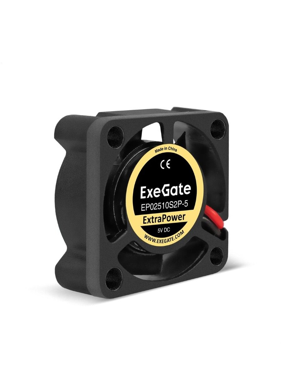 Вентилятор для корпуса Exegate EX295188RUS 25x25x10 мм, 12000rpm, 2.68CFM, 26dBA, 2-pin
