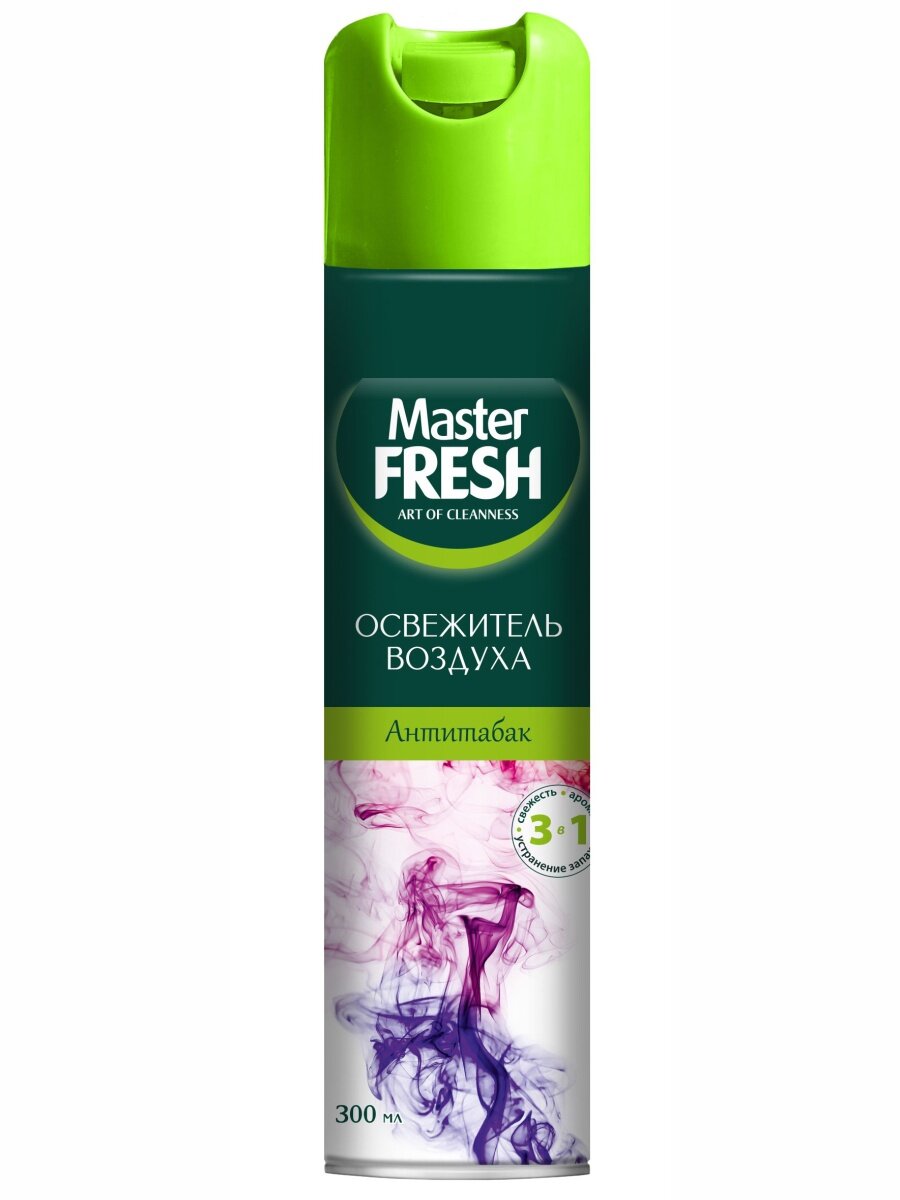 Освежитель воздуха для дома Master Fresh аромат Антитабак 300мл