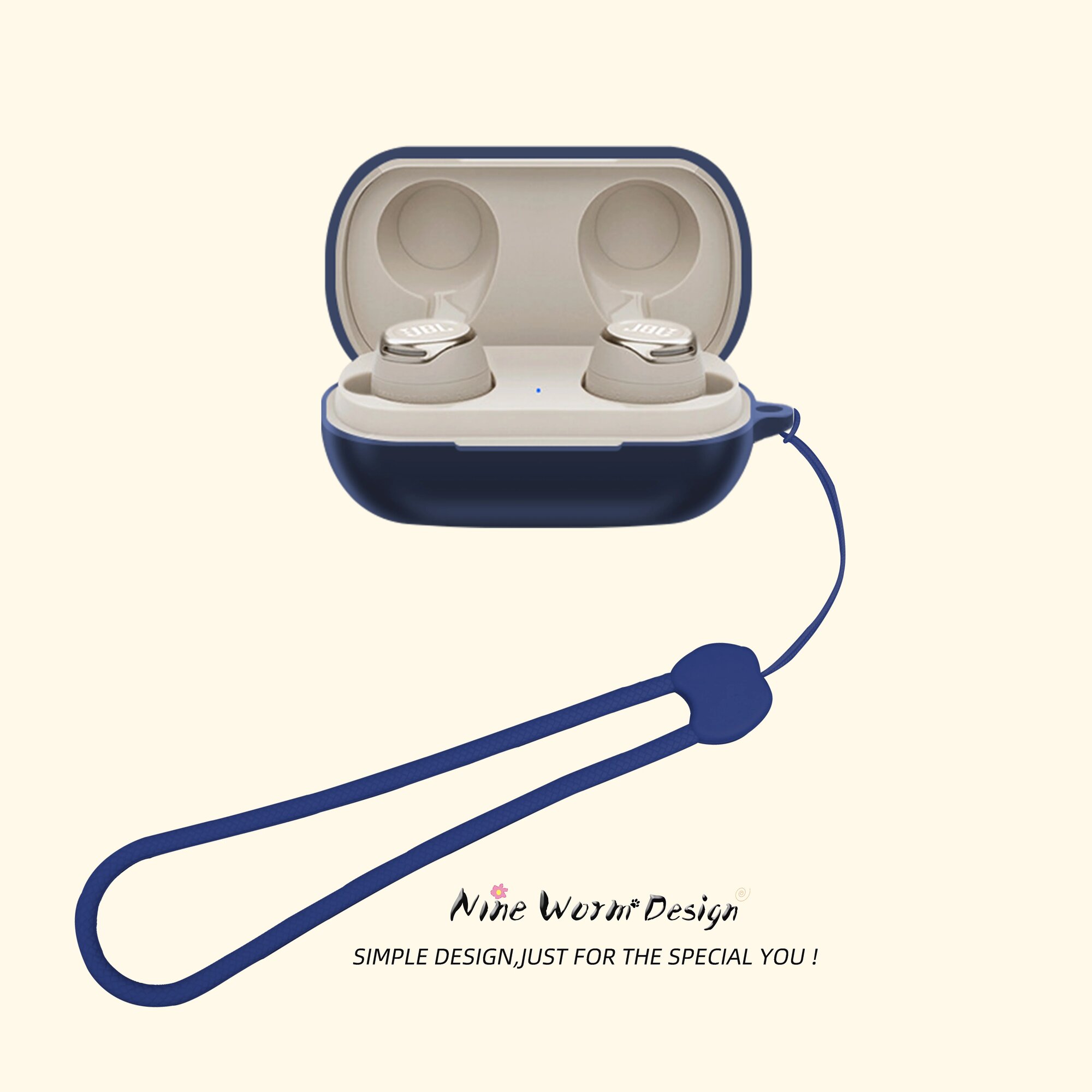 Чехол для JBL Reflect Flow Pro Синий, blue
