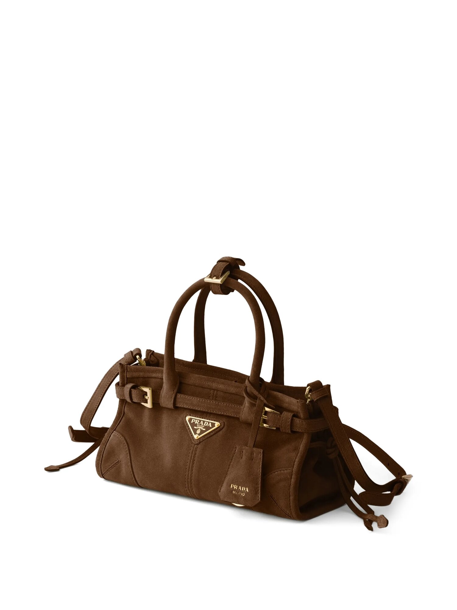 Сумка Prada Bonnie, коричневый — фото 1