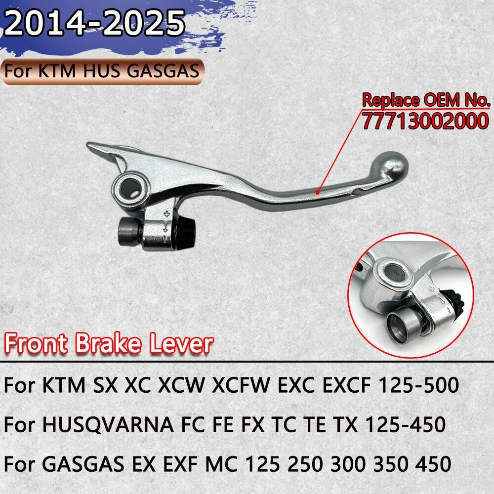Тормозной рычаг OTOM 2014-2025 с Brembo для KTM SX SXF XC XCF XCW EXC EXCF 125-500, HUSQVARNA FC FE TC TE, GASGAS EX MC MC-F