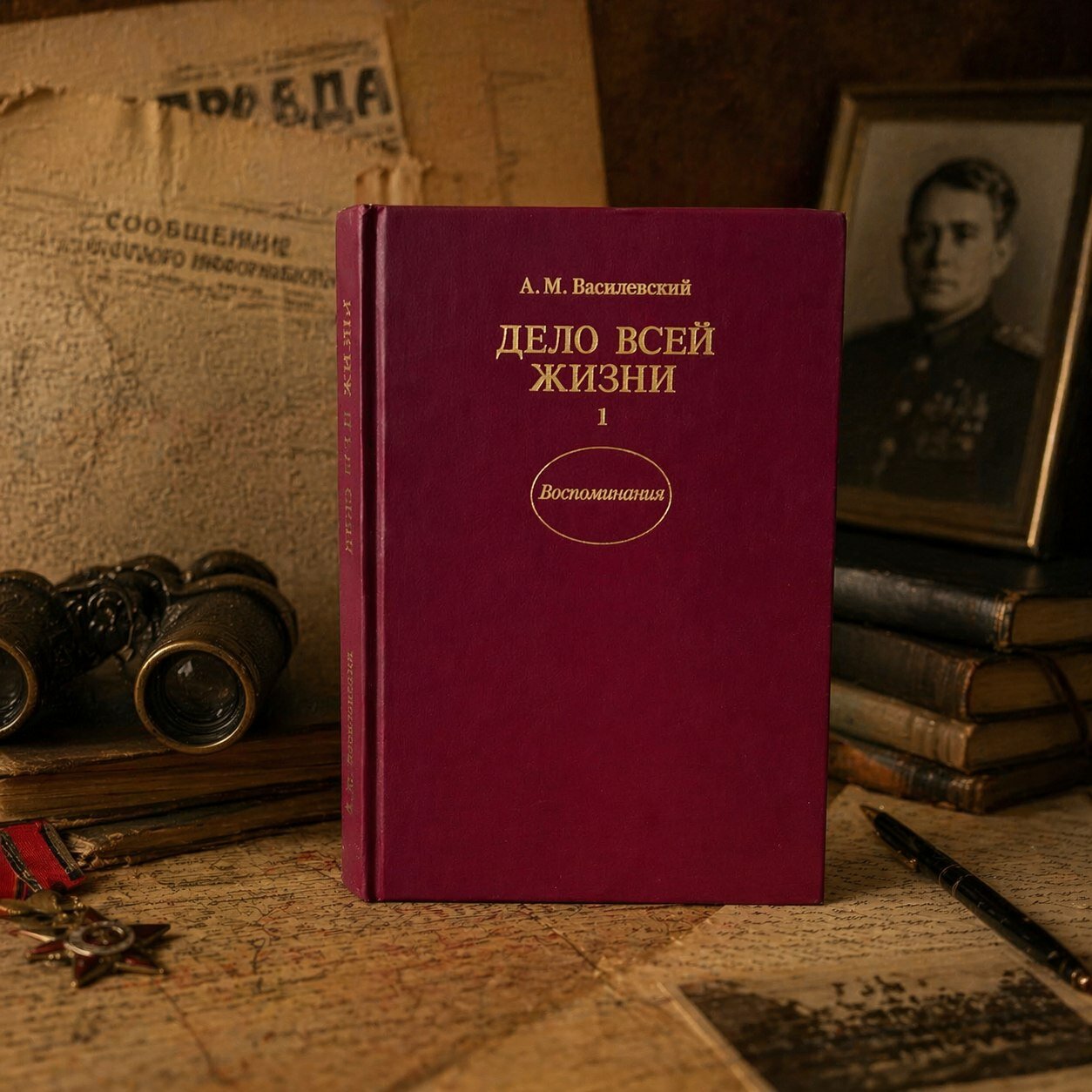 Василевский Александр Михайлович / Дело всей жизни. В двух книгах. Книга 1, 1989