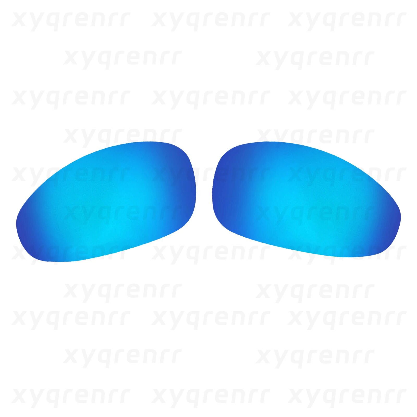 Сменные поляризационные линзы Xyqrenrr для Oakley Juliet Thick of 1.5MM, Blue Polarized, Синий