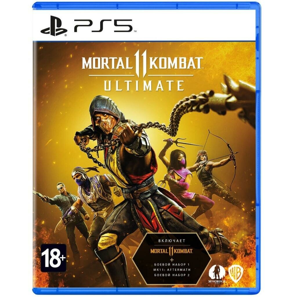 Игра для PlayStation 5 – Mortal Kombat 11 Ultimate Edition, русские субтитры