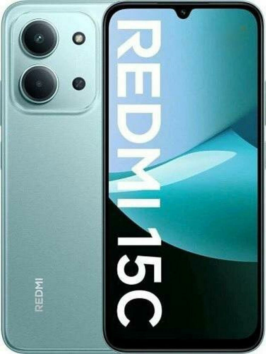 Смартфон Xiaomi Redmi 15C, 4G, NFC, 8/256Gb, Dual nano SIM, Mint Green (Мятно-зеленый)