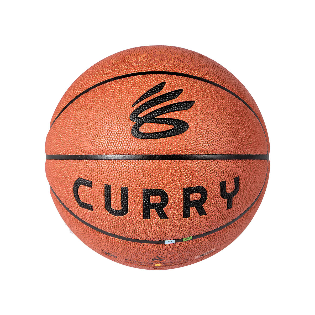 Баскетбольный мяч унисекс Under Armour Pu Curry, 7, для тренировок и соревнований (CN)