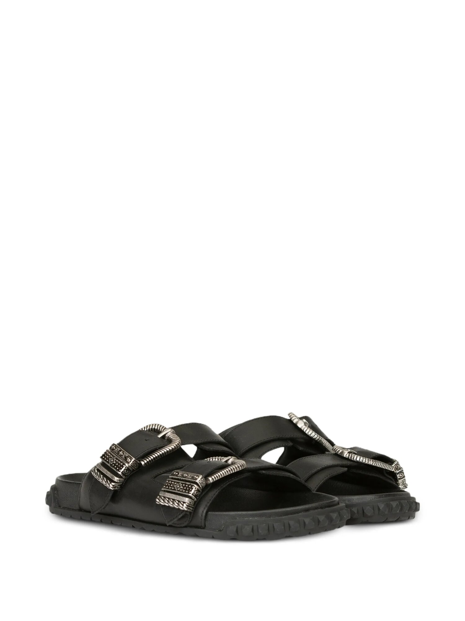Босоножки ASH Buckle-strap leather sandals, размер 36 — фото 1