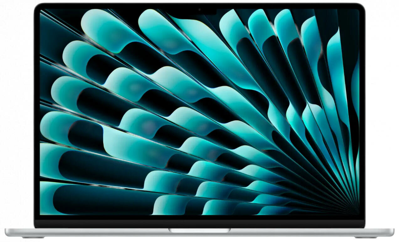 Ноутбук Apple MacBook Air 15 (M5, 10C CPU/10C GPU, 32Gb, 1Tb SSD), Z1LS00008, Silver (Серебристый)