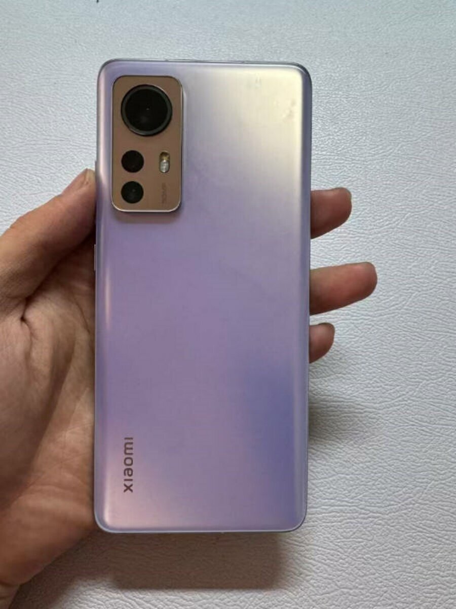 Смартфон Xiaomi 12X 5G 8/128 ГБ Пурпурный Qualcomm Snapdragon 870
