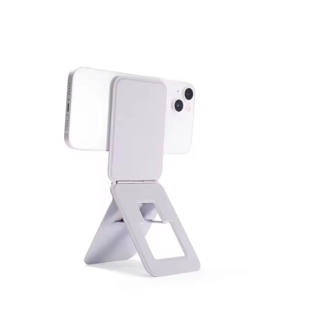 Магнитный держатель телефона MOFT для iPhone, кожаный, 9,6*6,4 см, серый
