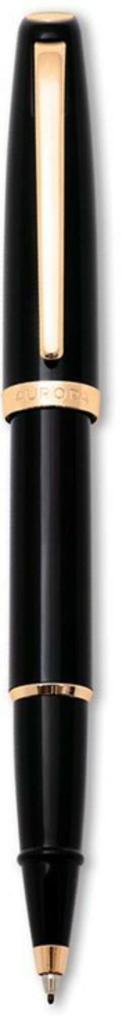 Ручка-роллер Aurora Style Resin Black GT, в подарочной коробке E72-DN