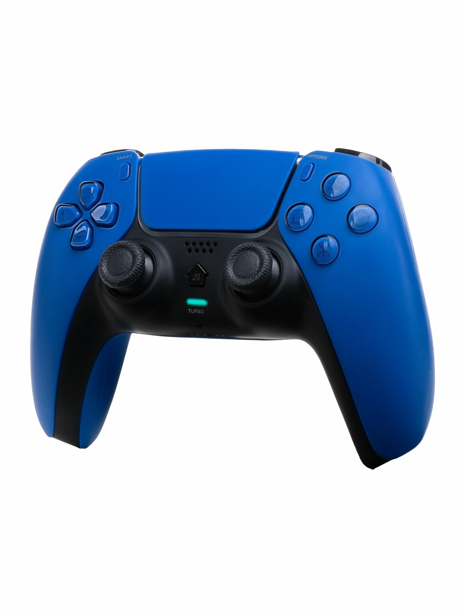 Геймпад беспроводной для PS4 PC Android Wireless Controller V2 Bluetooth джойстик в корпусе DualSense PS5 Синий