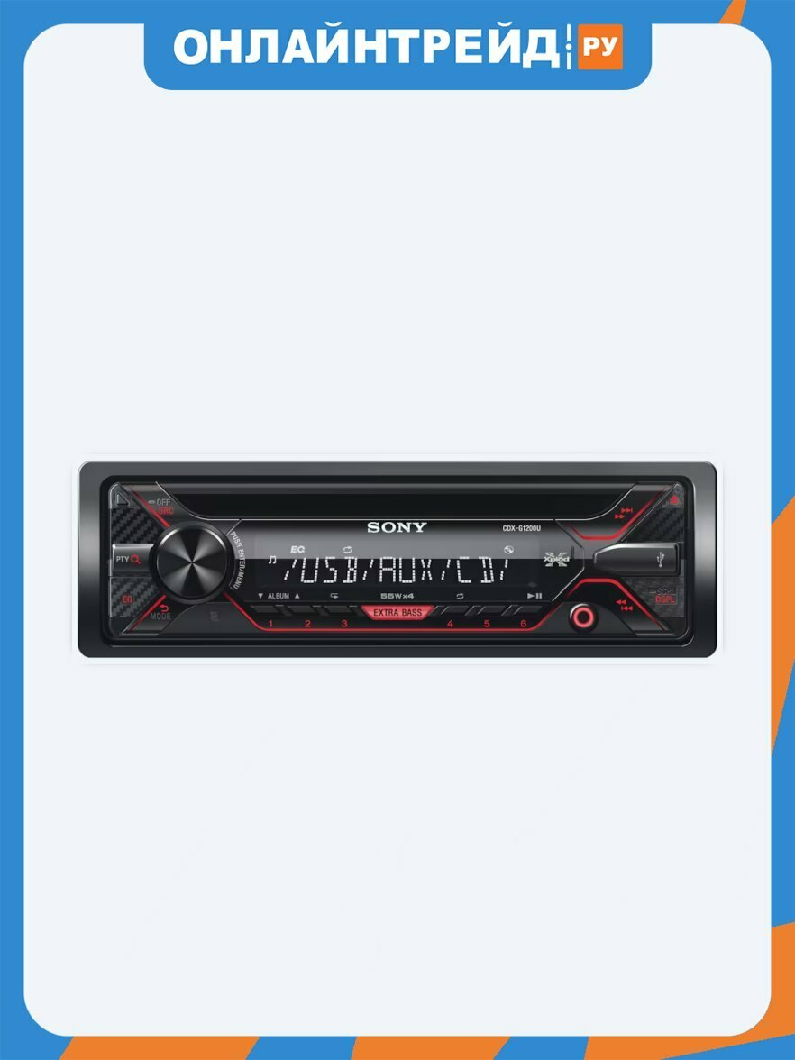 Автомагнитола Sony CDX-G1200U