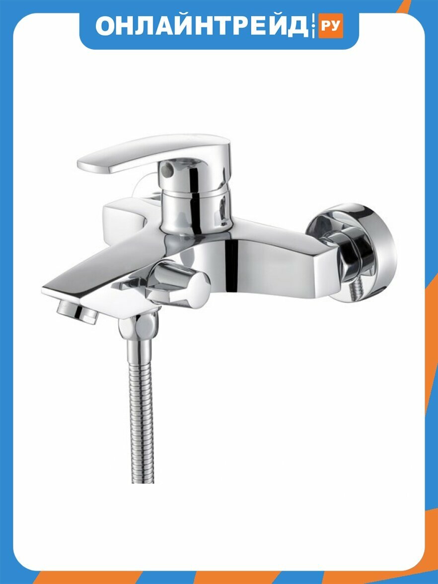 Смеситель для ванны Kaiser® Kaiser Guss 68022, с душем, хром