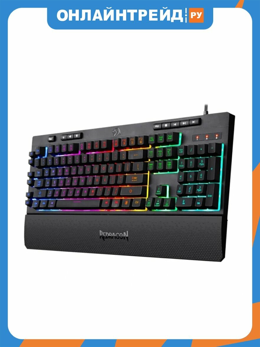 Клавиатура Redragon Shiva 77689 USB, черная